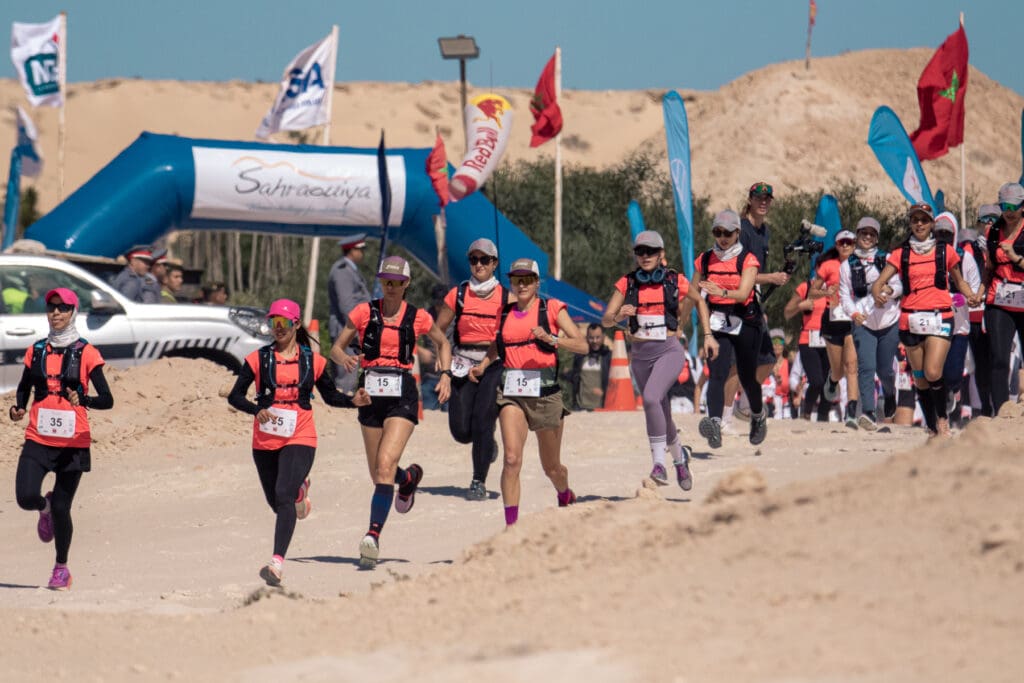 Women from across the globe gather for the Raid Sahraouiya in Morocco ...