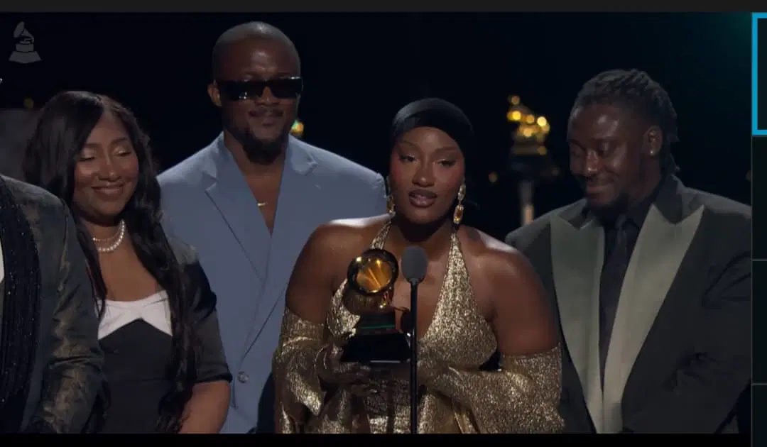 Nigerian Afrobeats star Tems wins Grammy Award in Best African Music Performance | APAnews ...