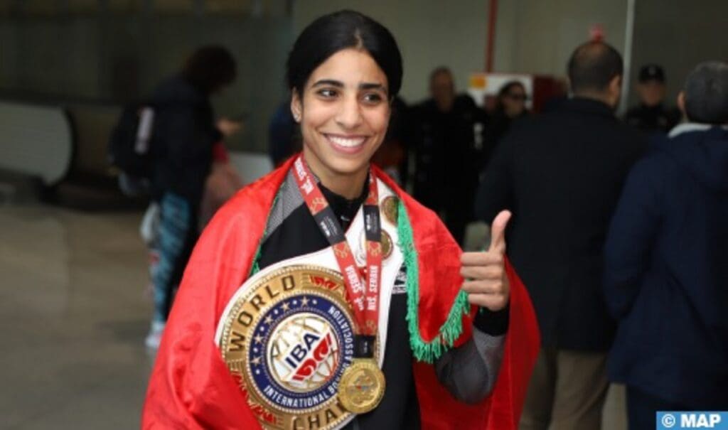 King Mohammed VI celebrates Widad Bertal's world boxing championship ...