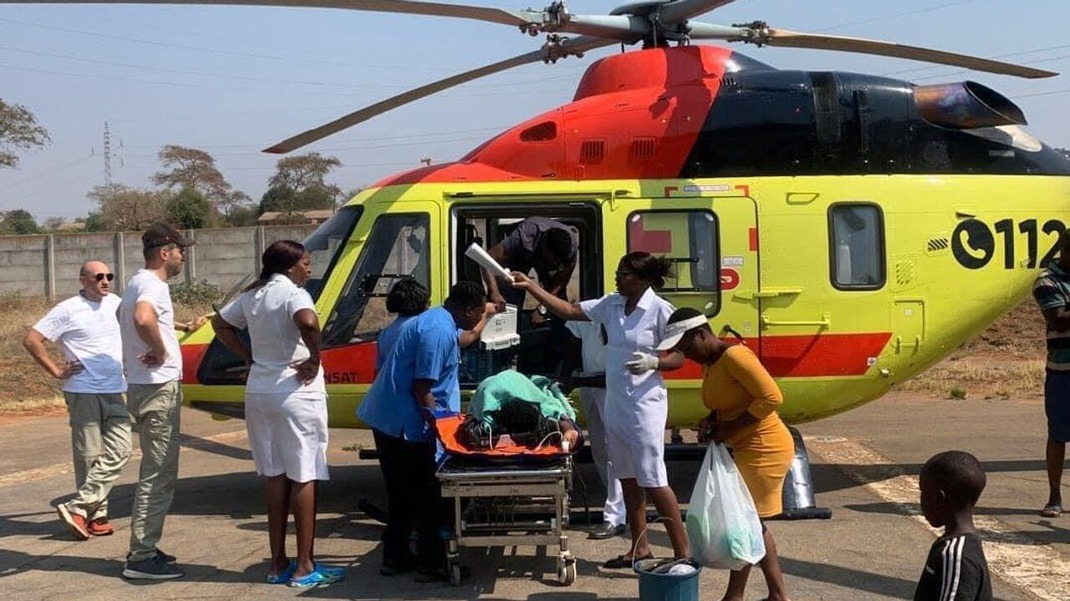 Zimbabwe’s free air ambulance service a game-changer | APAnews ...