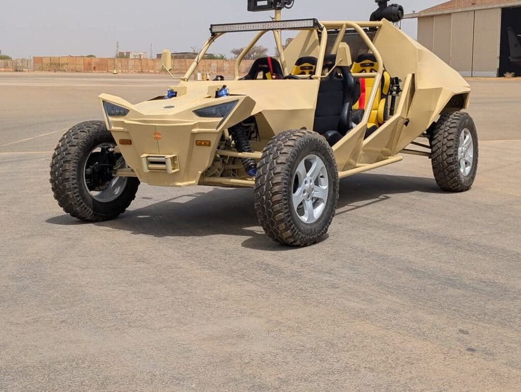 Niger unveils first 100% locally made military buggy | APAnews ...
