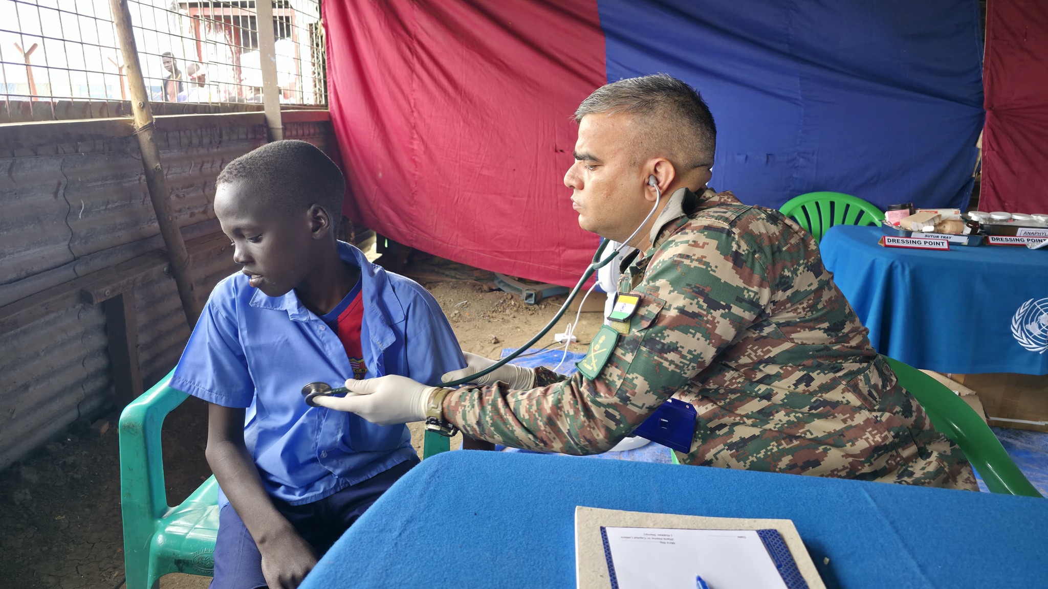UNMISS offer free healthcare to South Sudan displaced | APAnews ...