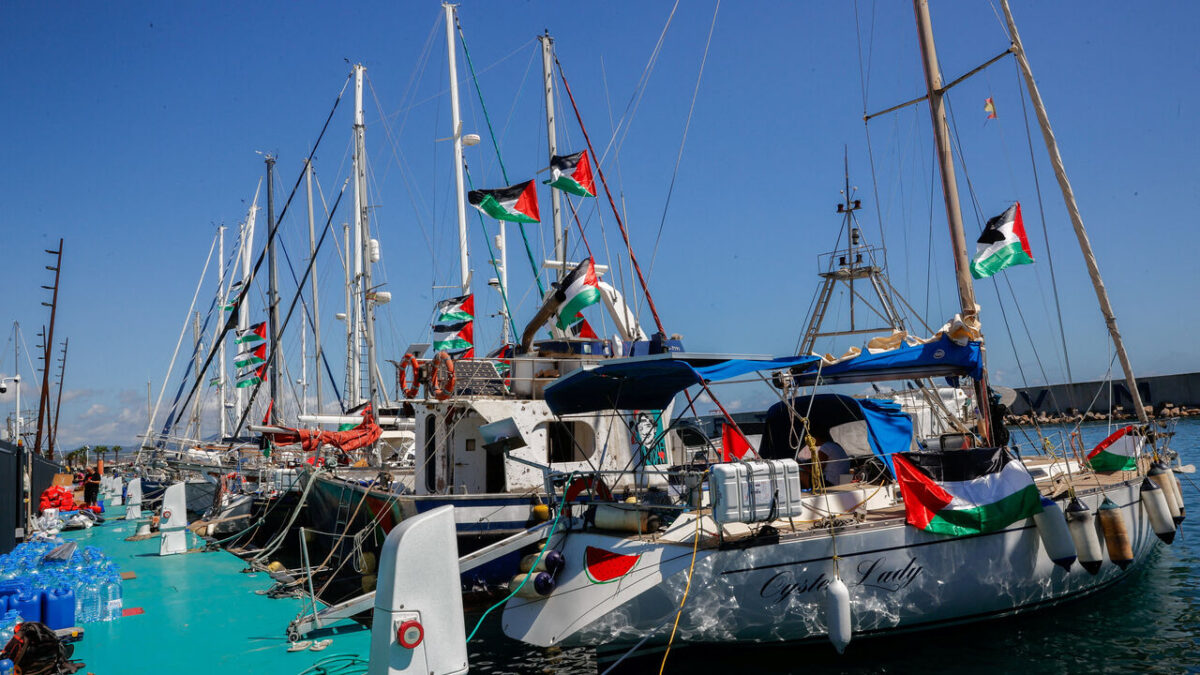 South Africa uneasy about safety of citizens on Gaza aid flotilla ...