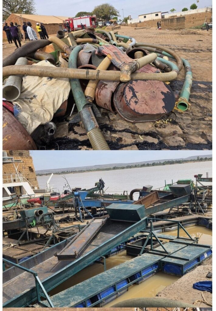 Major Mali operation targets Niger River gold dredges | APAnews ...
